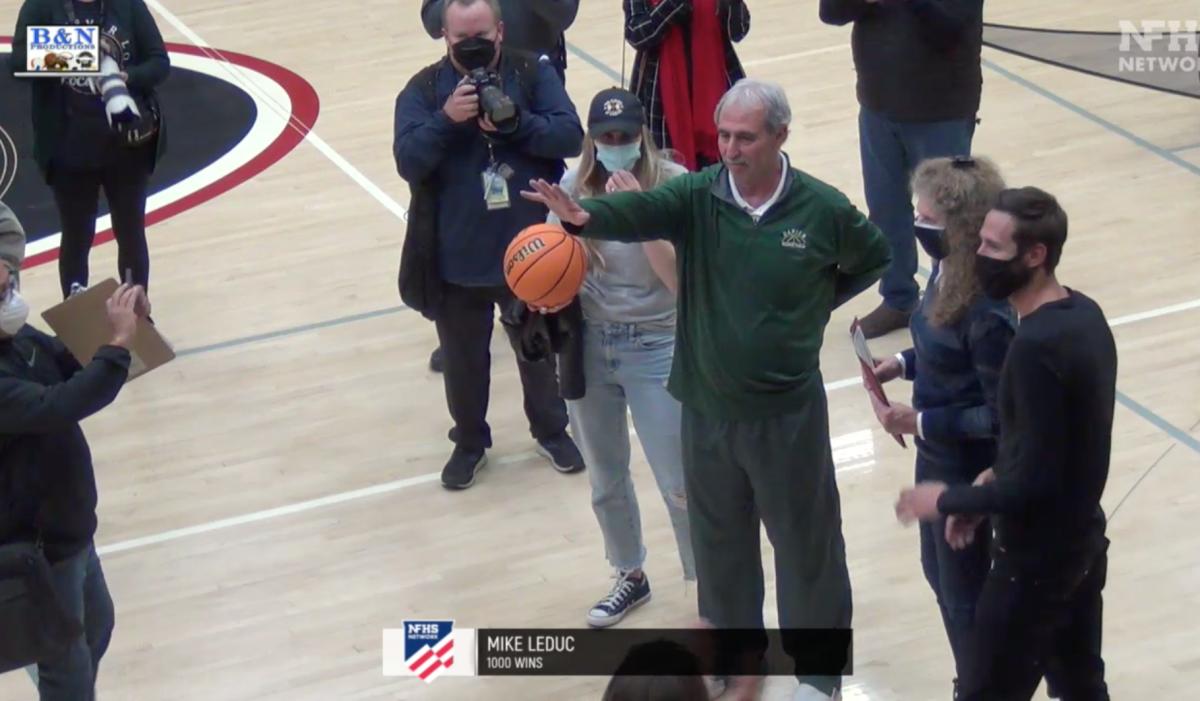 Damien head basketball coach Mike LeDuc wins 1,000th career game ...