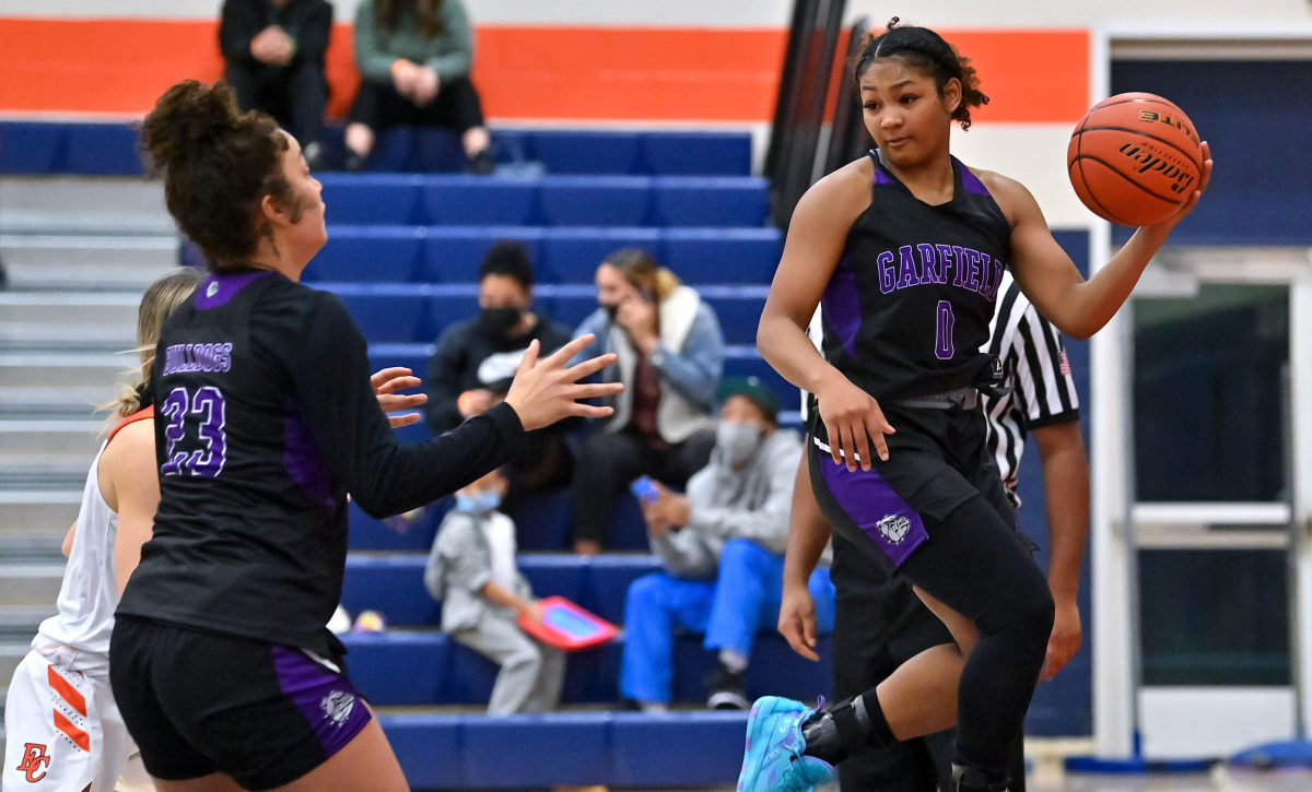 Sometimes 'dynamic duos' wear purple - and point guards Malia Samuels ...