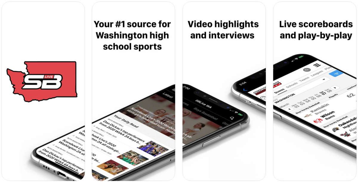 Introducing the new Scorebook Live Washington high school sports iPhone ...