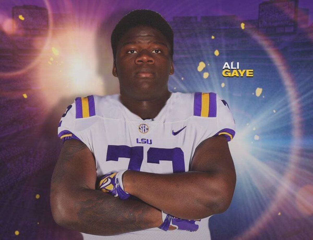 Ali Gaye, a former Edmonds-Woodway High School football star, gives LSU ...