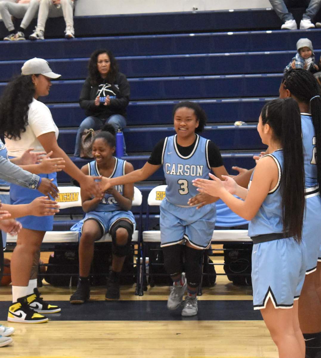 Highlights: Carson girls basketball beats Birmingham by one point in L ...