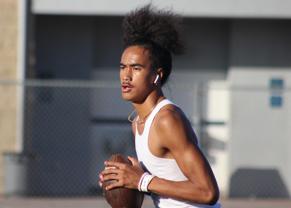 5-star 2023 quarterback Nico Iamaleava transfers back to Long Beach ...