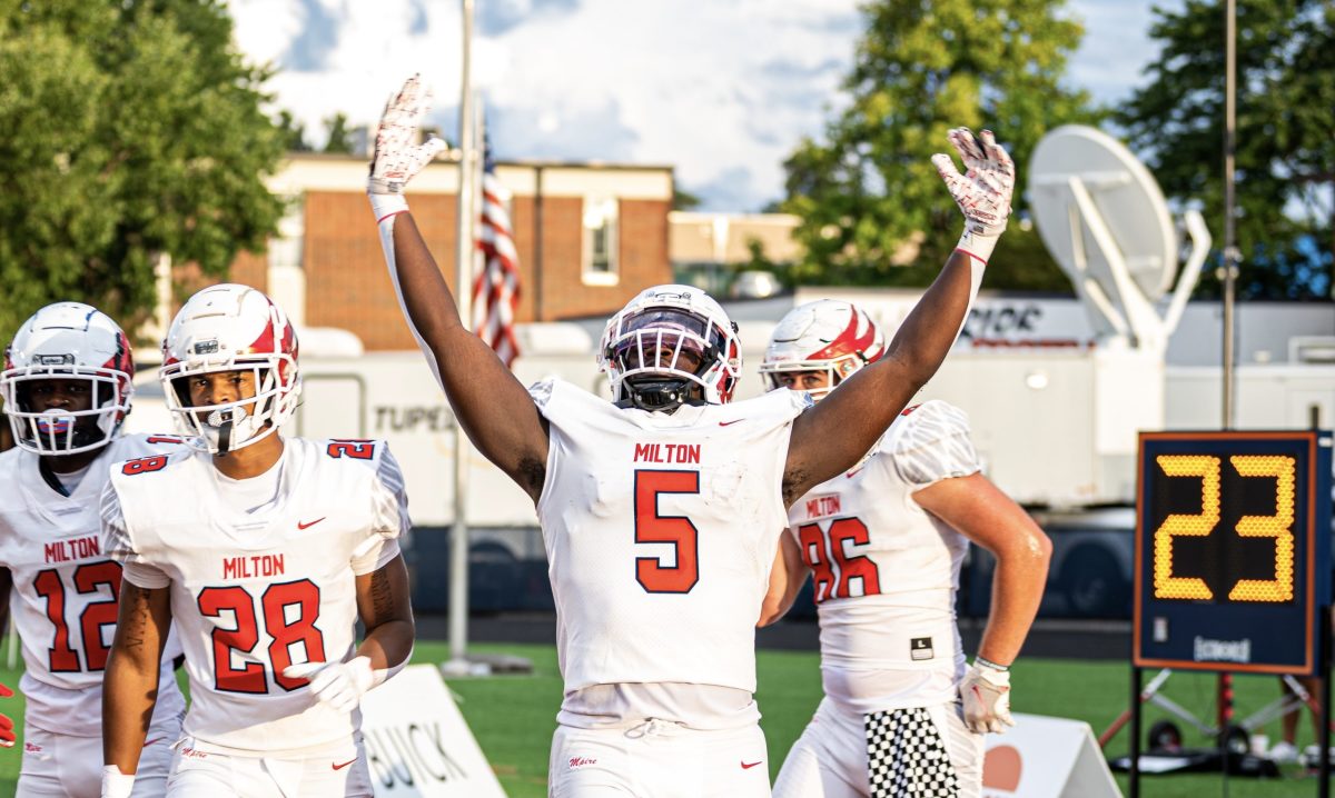 Next up for running back Jordan McDonald and Milton's mammoth offensive ...