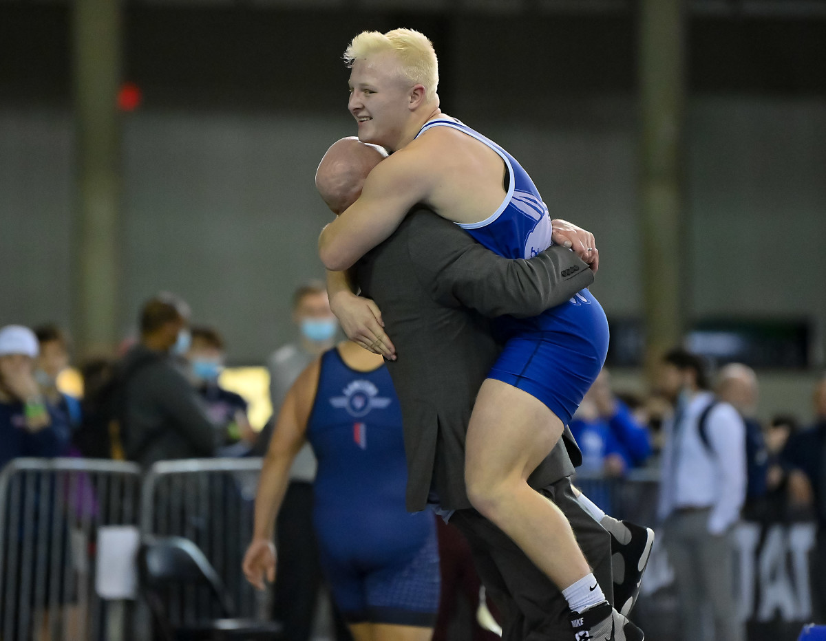 Photos: Nothing like celebrating a Mat Classic championship by jumping ...