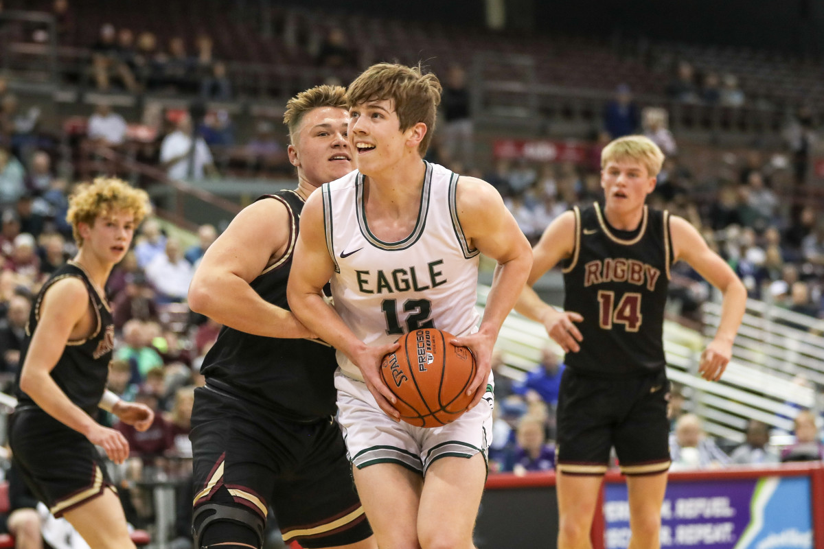 Photos: Rigby upsets Eagle in Idaho 5A boys basketball state ...