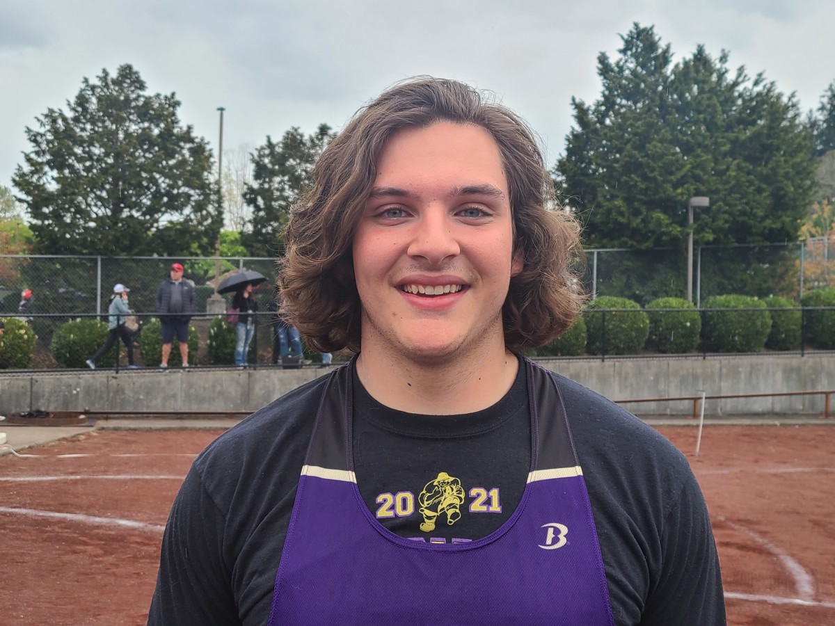Astoria senior Colton McMaster a double winner (shot put, discus) at ...
