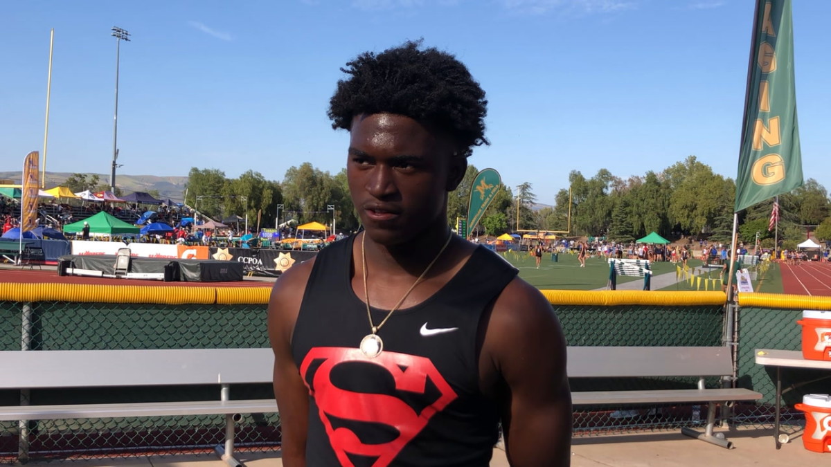Watch: Gardena Serra sprinter Rodrick Pleasant discusses running second ...