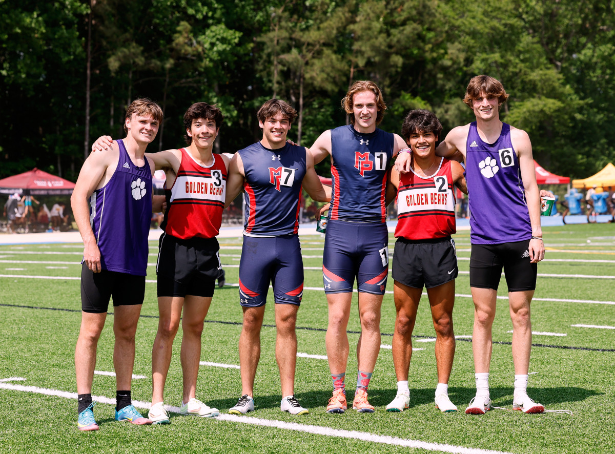 Dwight Phillips upsets Chris Nelson in the 100 meters: Georgia high ...