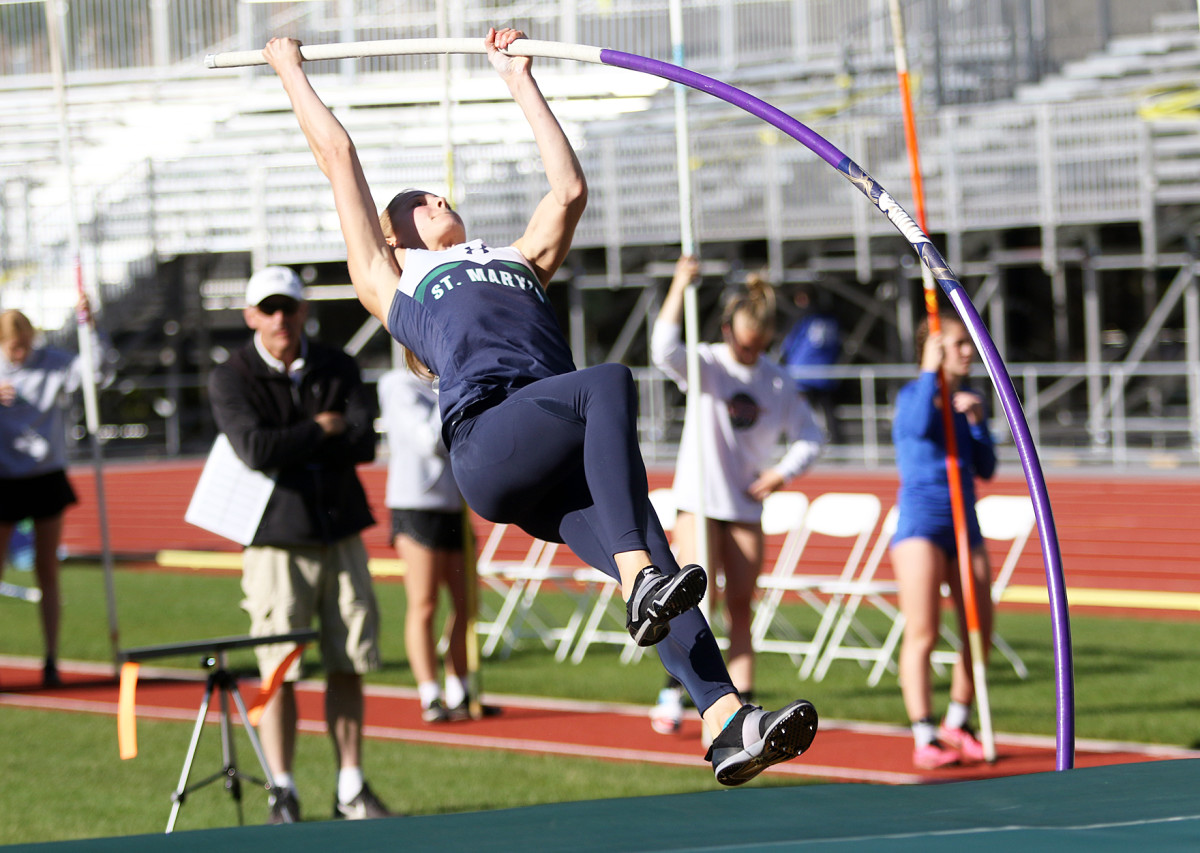 St. Mary’s senior Mackenzie Walker sets 3A state meet record in 1 event ...