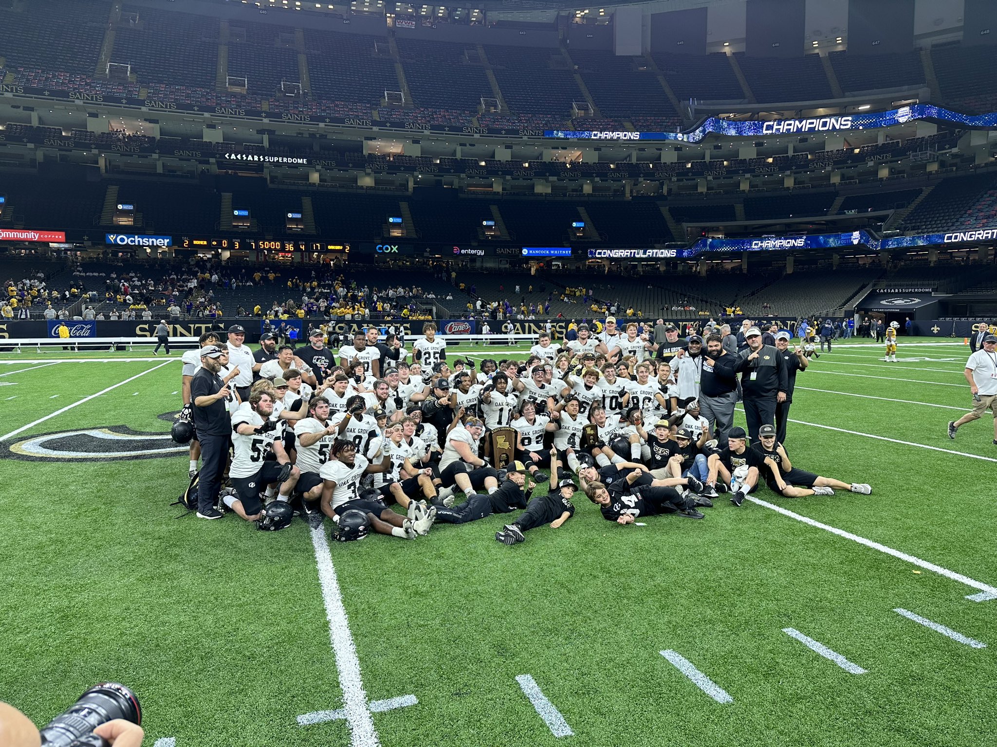 Fourth-down gambles pay off for Oak Grove as Tigers claim Division IV ...