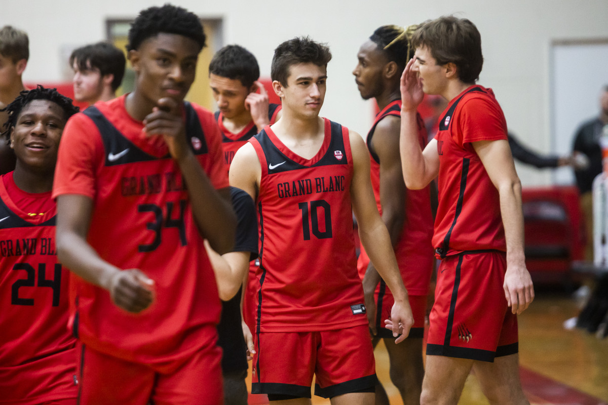 Grand Blanc boys basketball's RJ Taylor sets sites on a third-straight ...