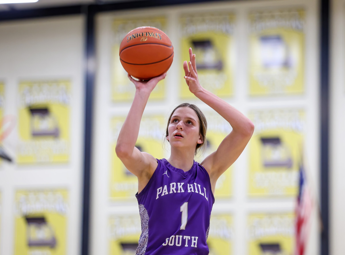 Photos: Ava Miles leads Park Hill South girls basketball past host Lee ...