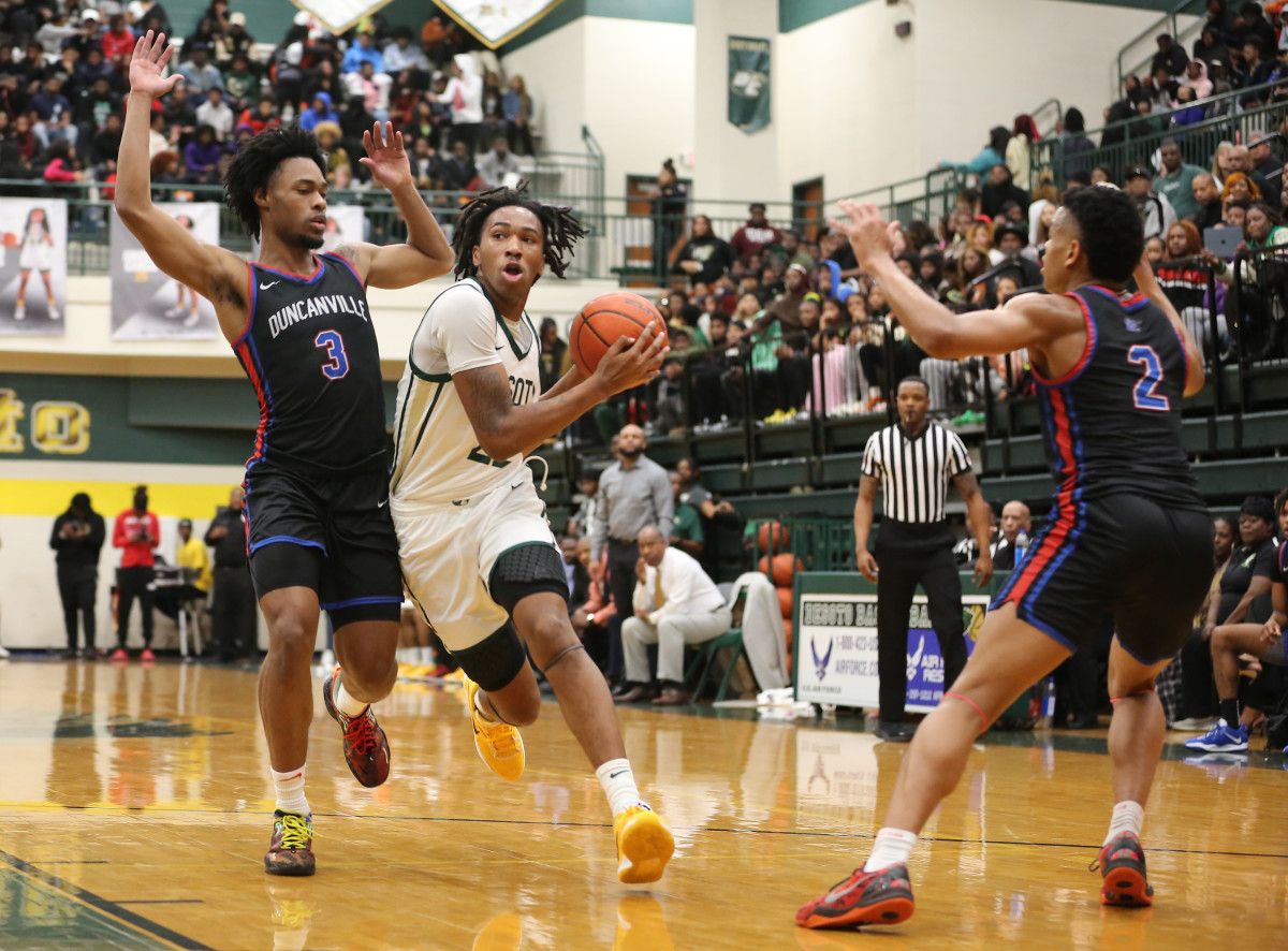 Ron Holland, KJ Lewis shine, as Duncanville beats DeSoto to capture ...