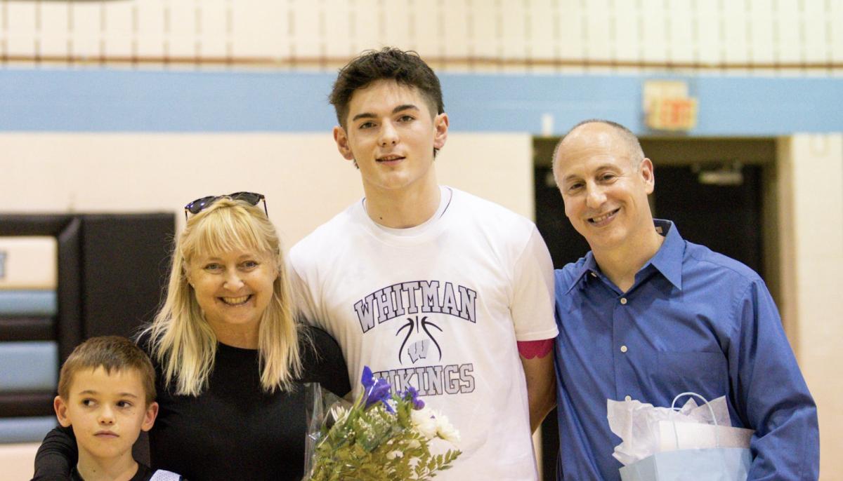 Whitman's Hunter Hausman is a finalist for Naismith Courage Award ...