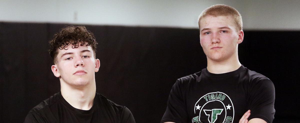 ‘Team players and fantastic wrestlers.’ Chase Dennis and Cade ...