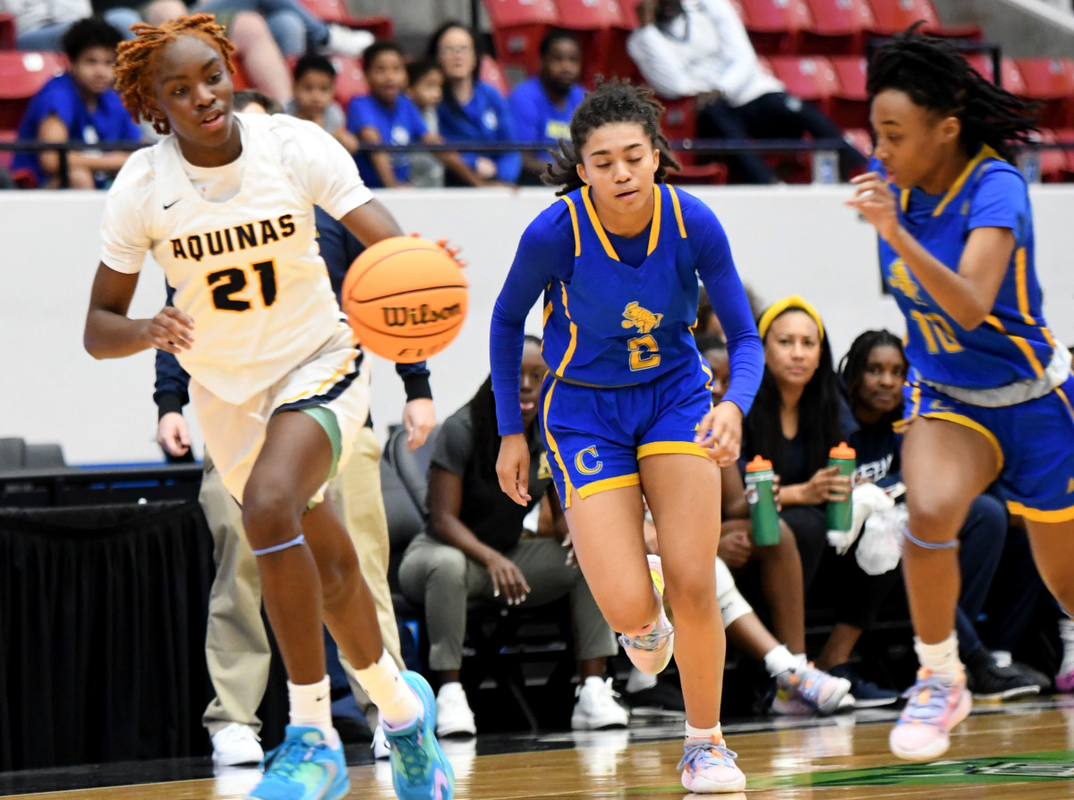 St. Thomas Aquinas girls pull off 3-peat state championship - Sports ...