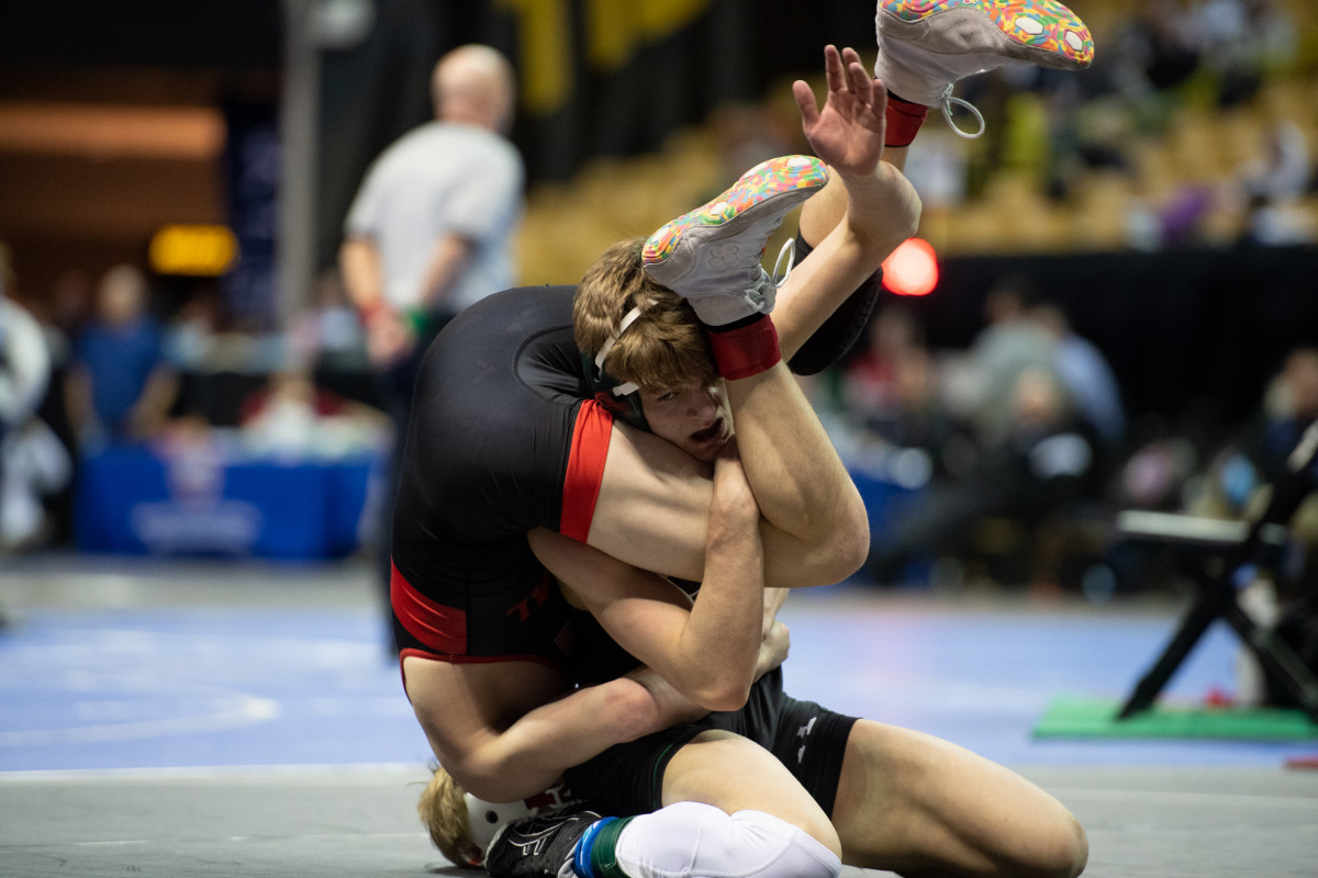 Whitfield's AJ Rallo caps off high school wrestling career with fourth ...