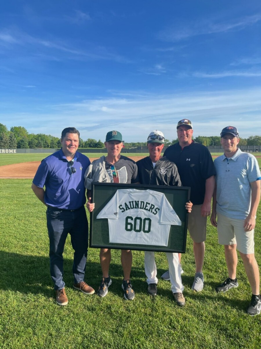 For love of the game: Tim Saunders reaches milestone with 600 career ...