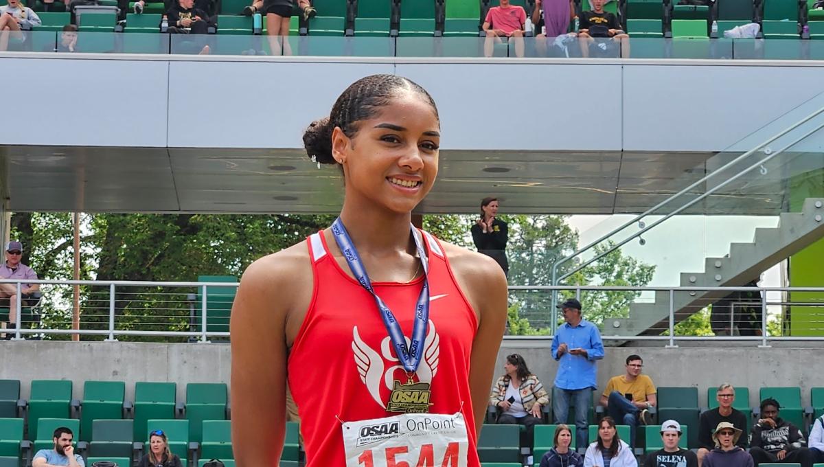 A third 6A long jump state championship, but mixed feelings for Oregon ...