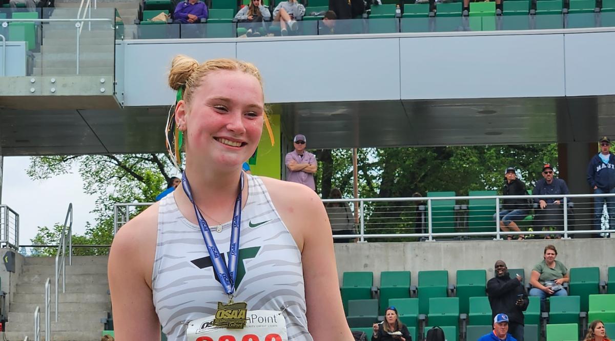 ‘I’m a freshman — I wasn’t expecting this!’ Tigard’s Marissa Johnson ...