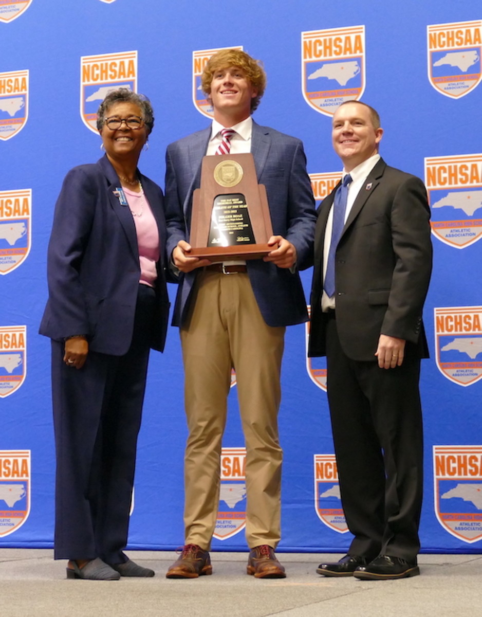 Folger Boaz of East Surry named NCHSAA Male Athlete of the Year ...