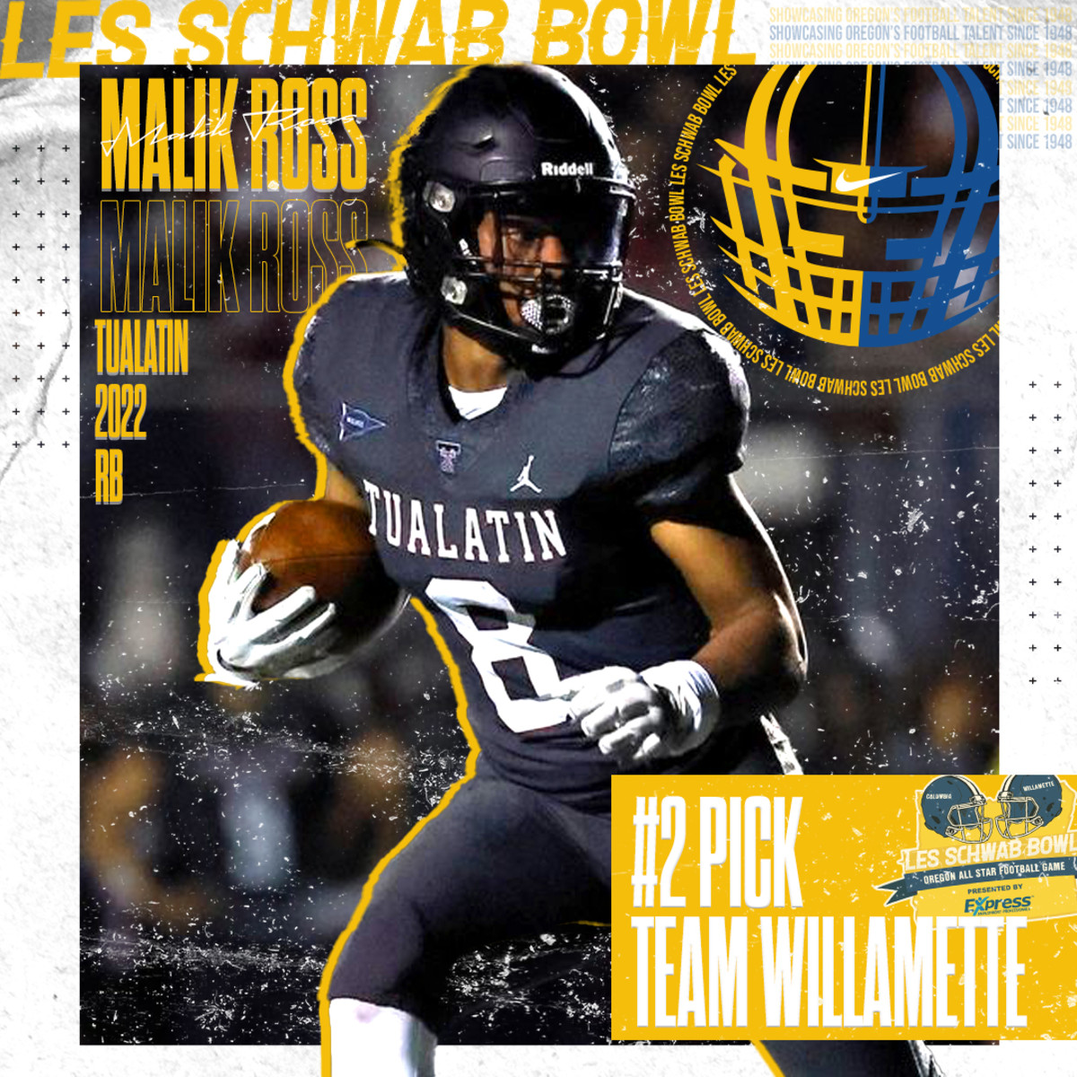 Meet the players for the 2022 Les Schwab Bowl: Malik Ross (Team ...