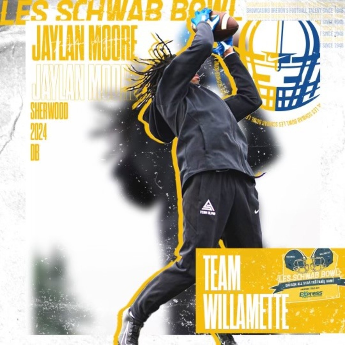 Meet the players for the 2022 Les Schwab Bowl: Jaylan Moore (Team ...