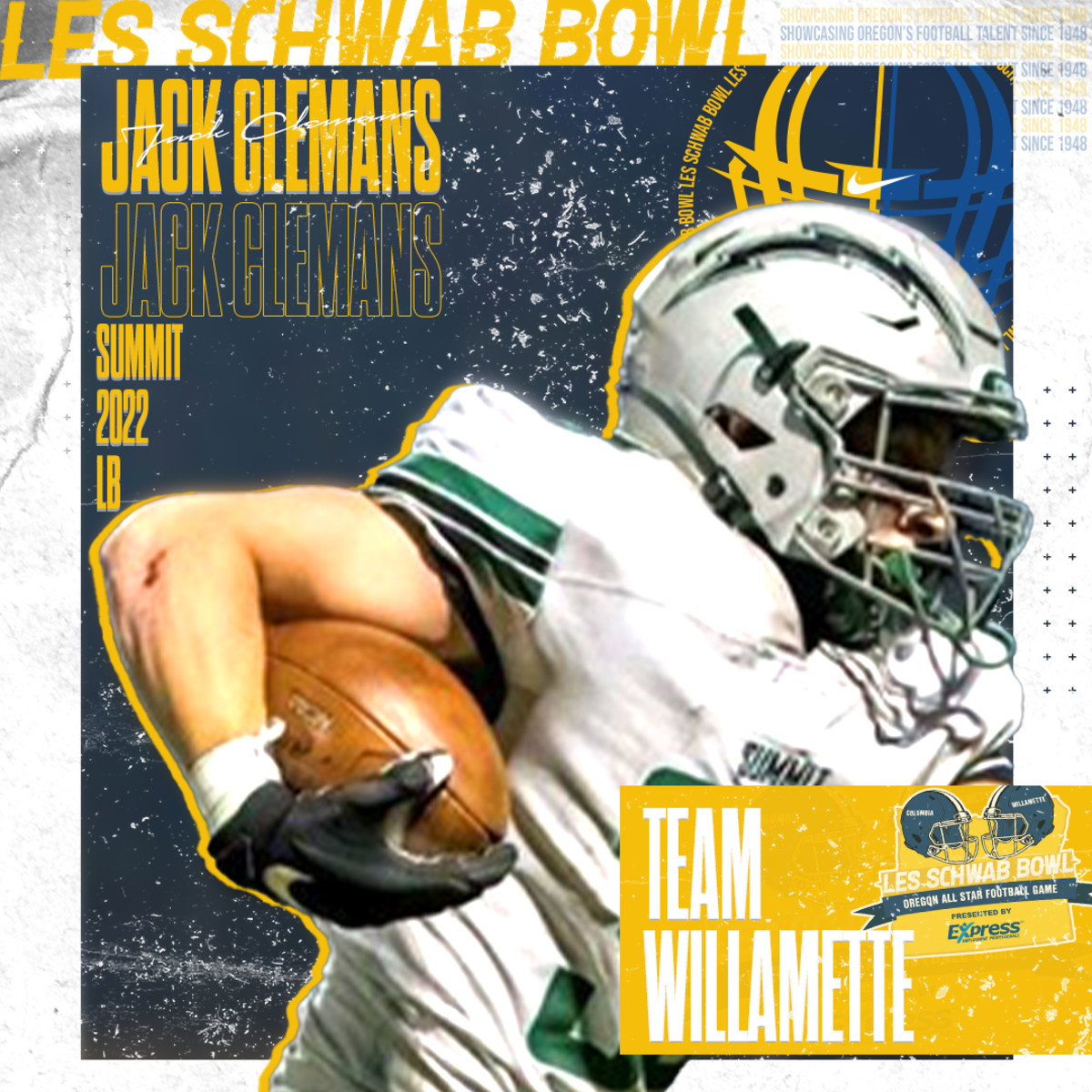 Meet the players for the 2022 Les Schwab Bowl: Jack Clemans (Team ...