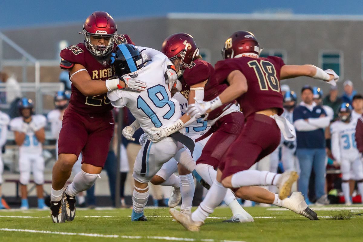 Two defending state champions went at it, and only one survived - Rigby ...