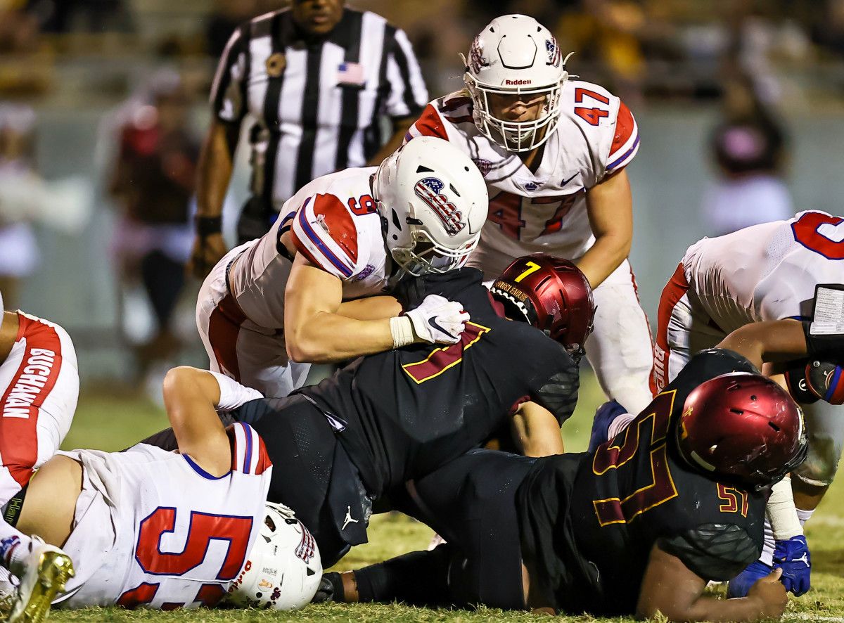 Central Section: Ryan Markarian to Marshel Sanders pass gives No. 2 ...