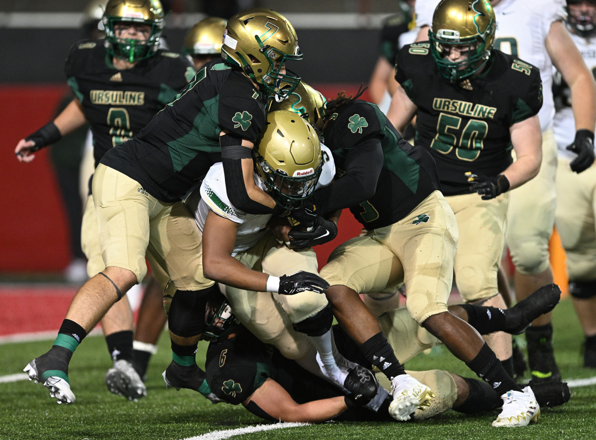 St. Vincent-St. Mary defeats Ursuline 35-28 in the battle of the ...