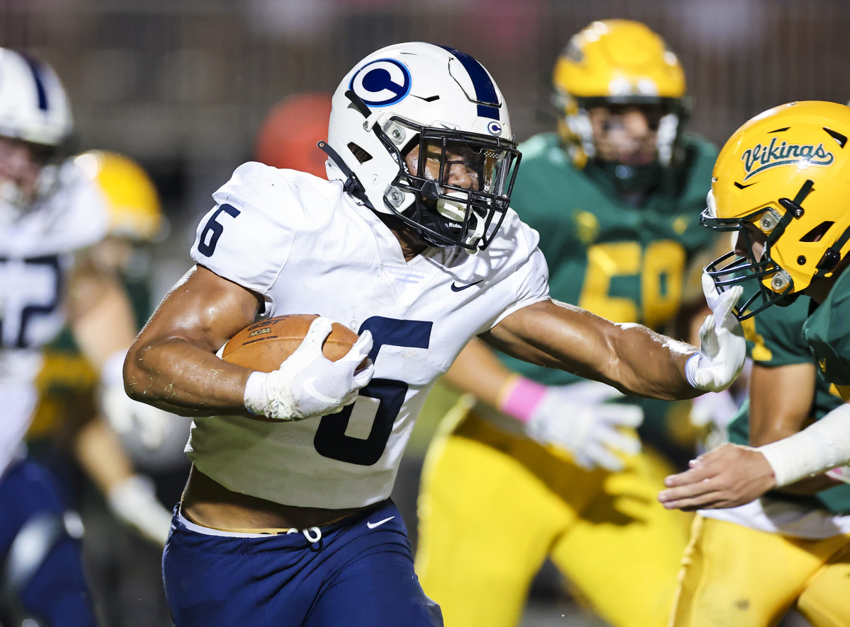 California (CIF) State high school football championships at Pasadena ...