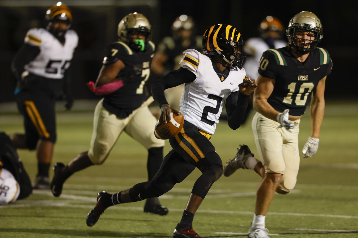 St. Vincent-St. Mary football runs to 49-21 win over Cleveland Heights ...