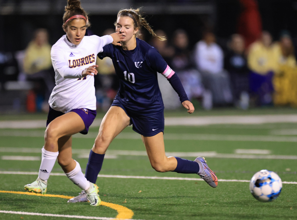 Photos: Breck girls soccer defeats Lourdes in Class 1A state ...