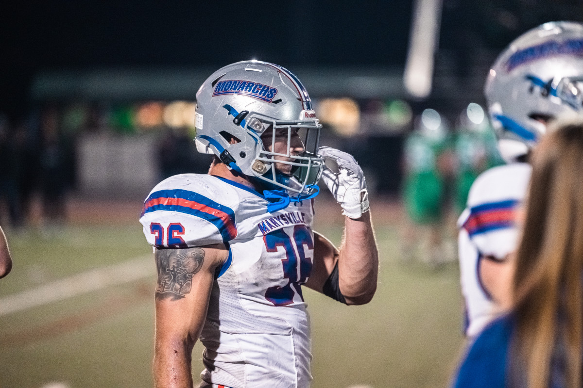 Marysville football runs by Dublin Coffman for 28-24 upset win to open ...