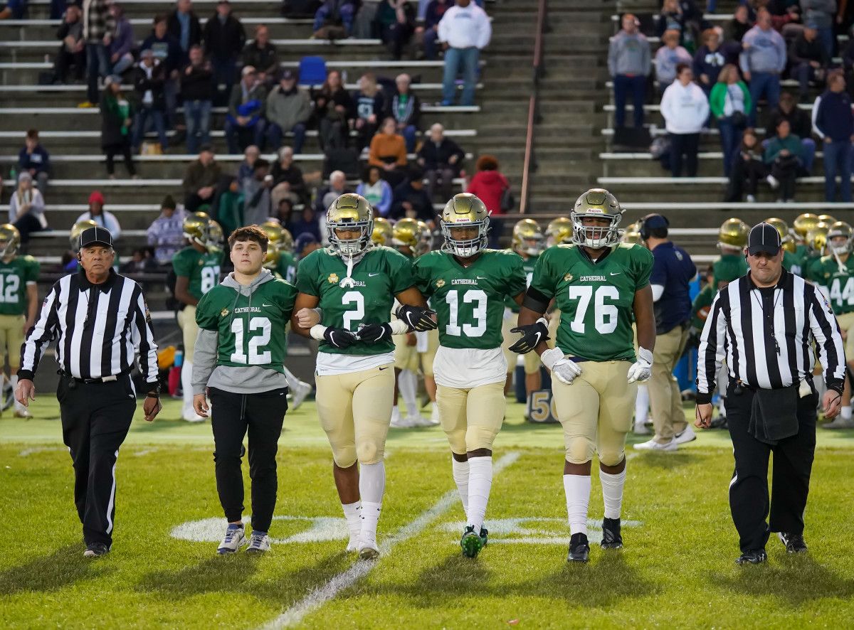 Cathedral survives upset attempt by Lawrence North in Class 6 sectional ...