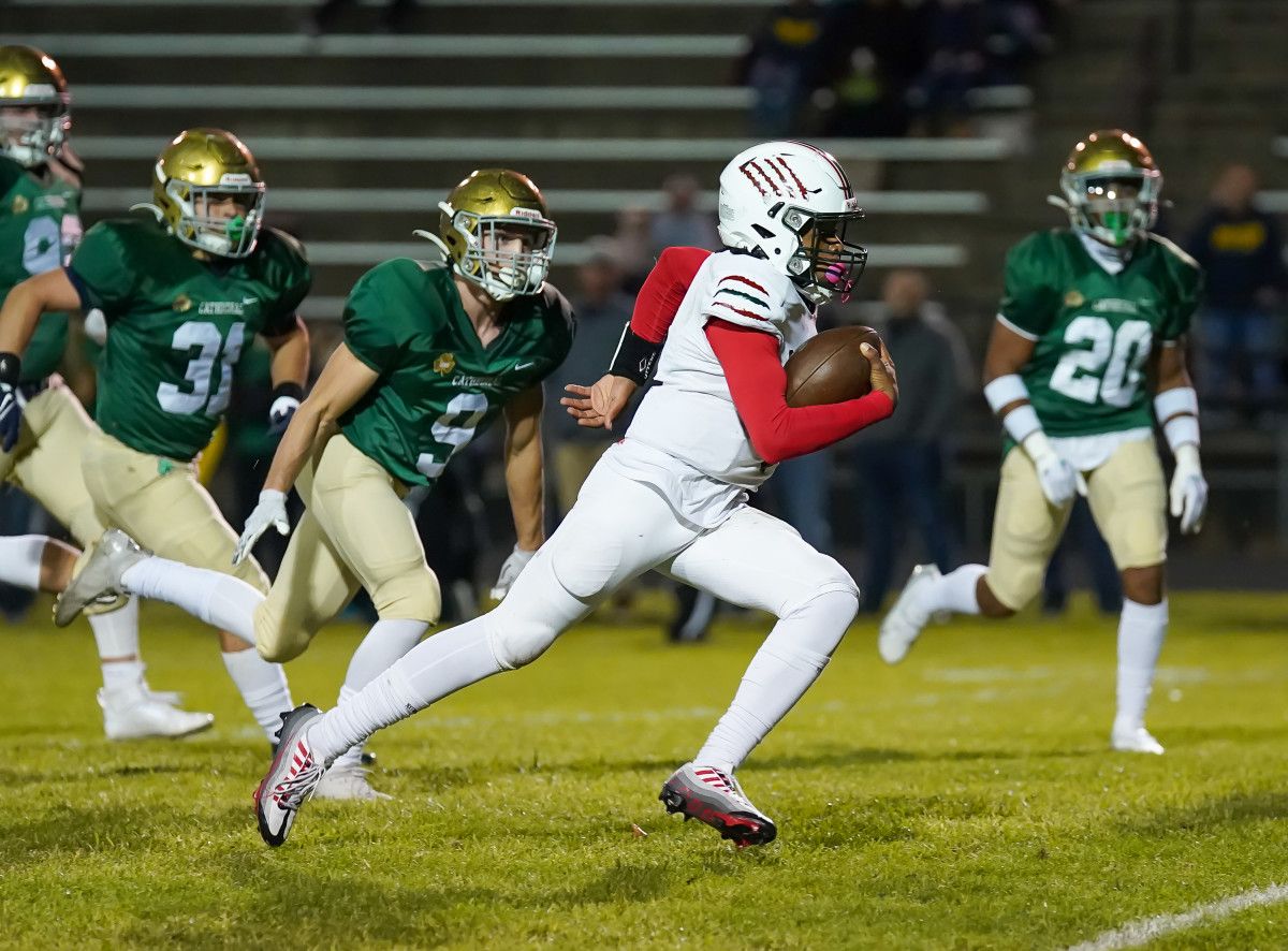Cathedral survives upset attempt by Lawrence North in Class 6 sectional ...