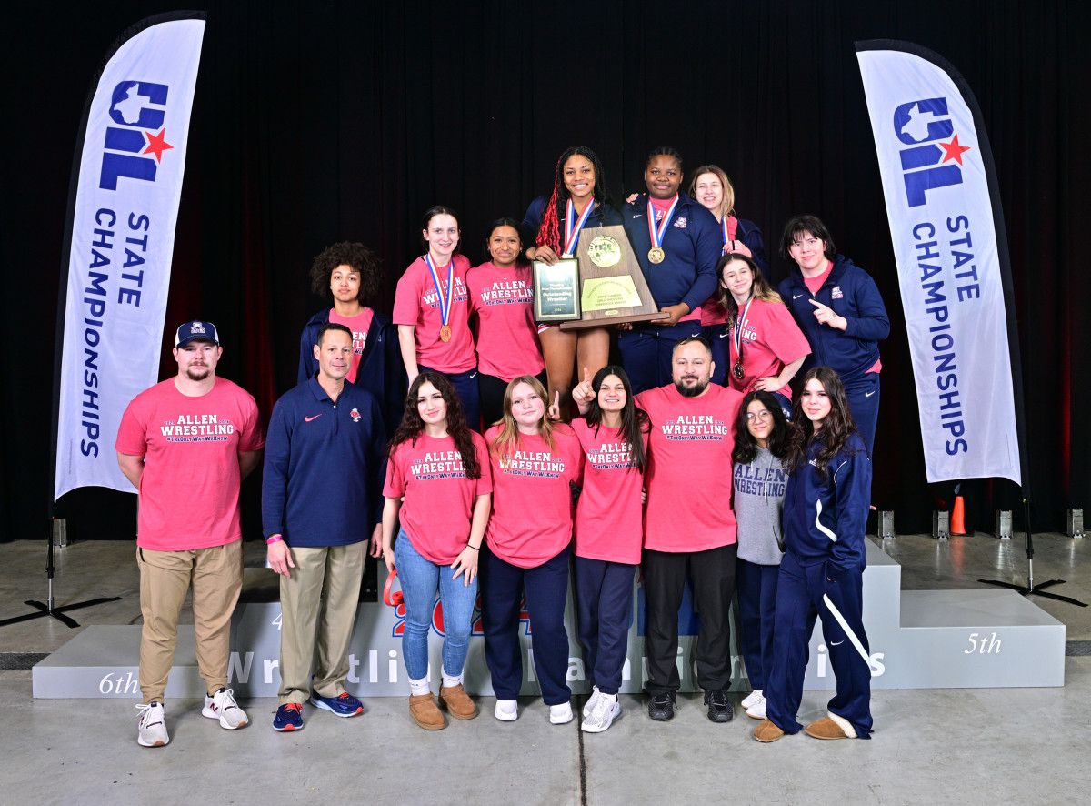 Texas high school state wrestling news, notes: Allen wins fourth ...