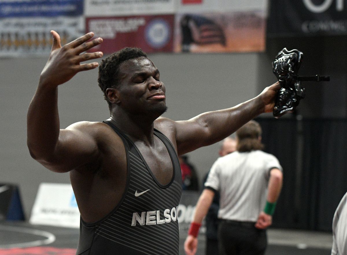 ‘I was born to do wrestling.’ Dominic Macon puts his name in the record ...