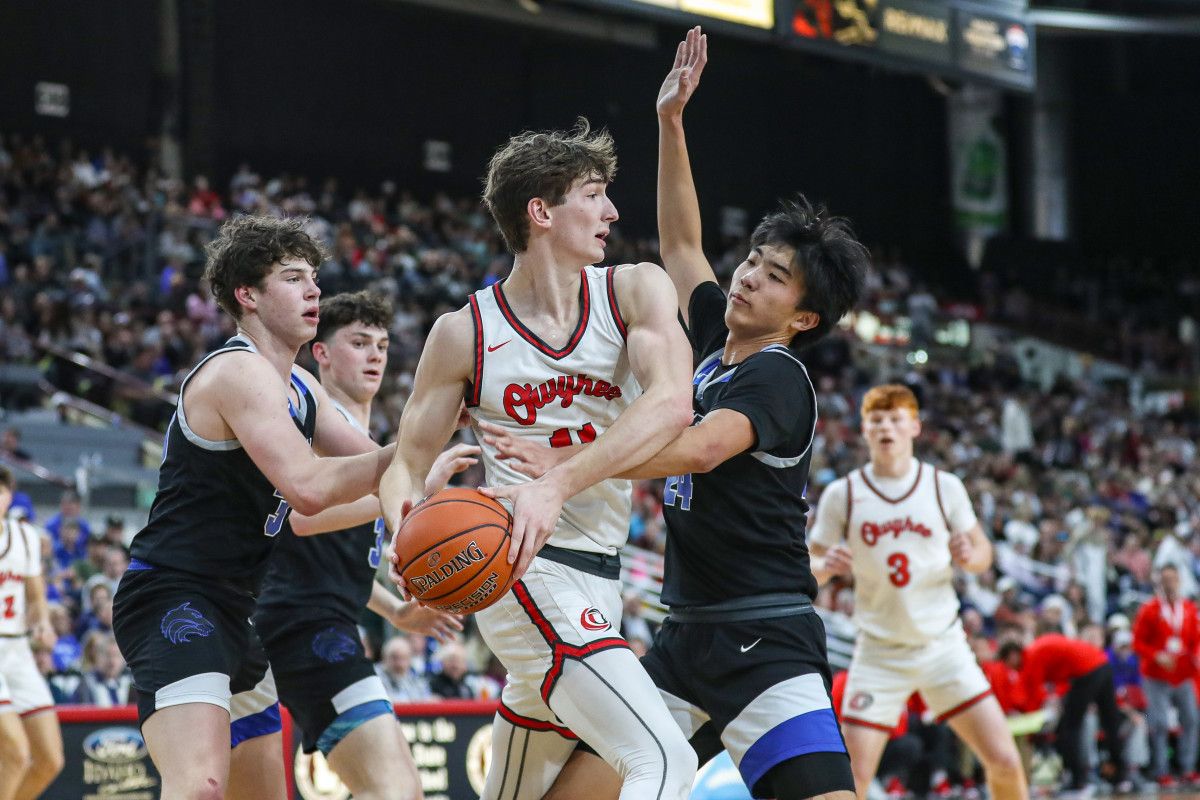 Owyhee shuts down Timberline to win Idaho 5A boys basketball state ...