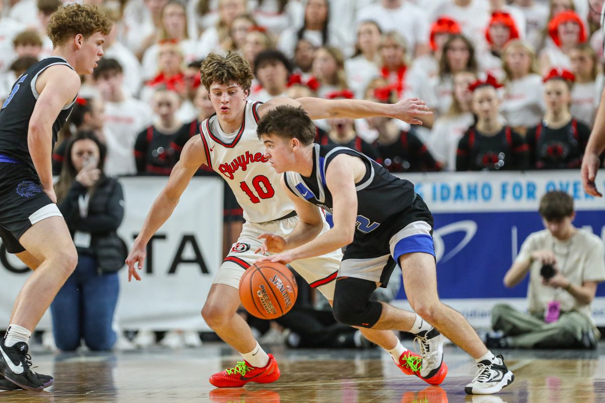 Owyhee shuts down Timberline to win Idaho 5A boys basketball state ...