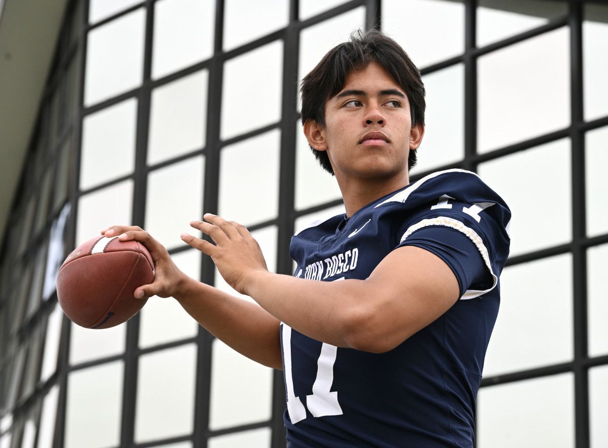 National Signing Day: St. John Bosco QB Caleb Sanchez picks Columbia ...