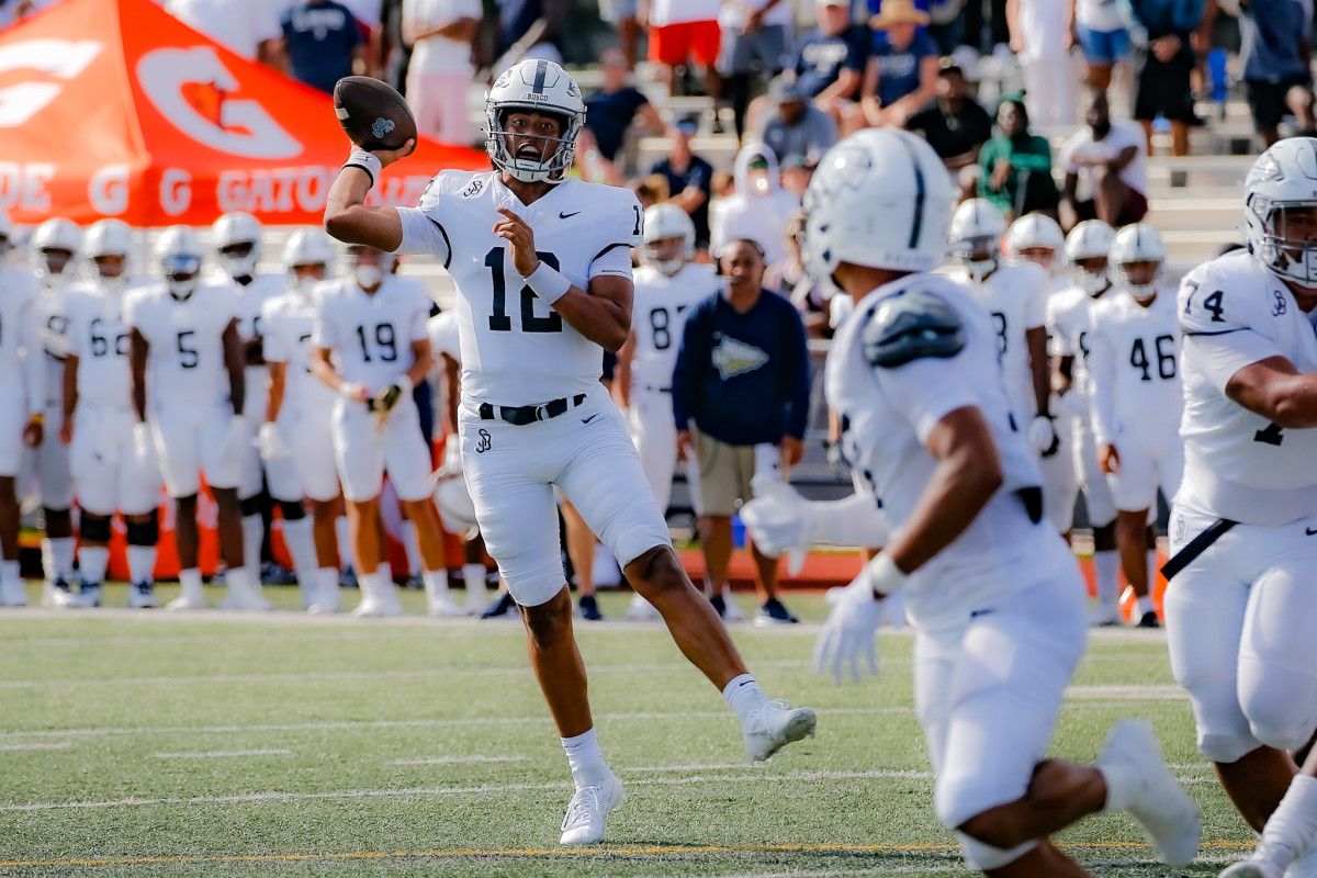 Quarterback Caleb Sanchez leads St. John Bosco vs. Mater Dei: Inspires ...