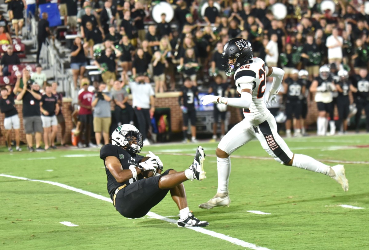 Norman North sophomore Mason James making most of shift to wide ...