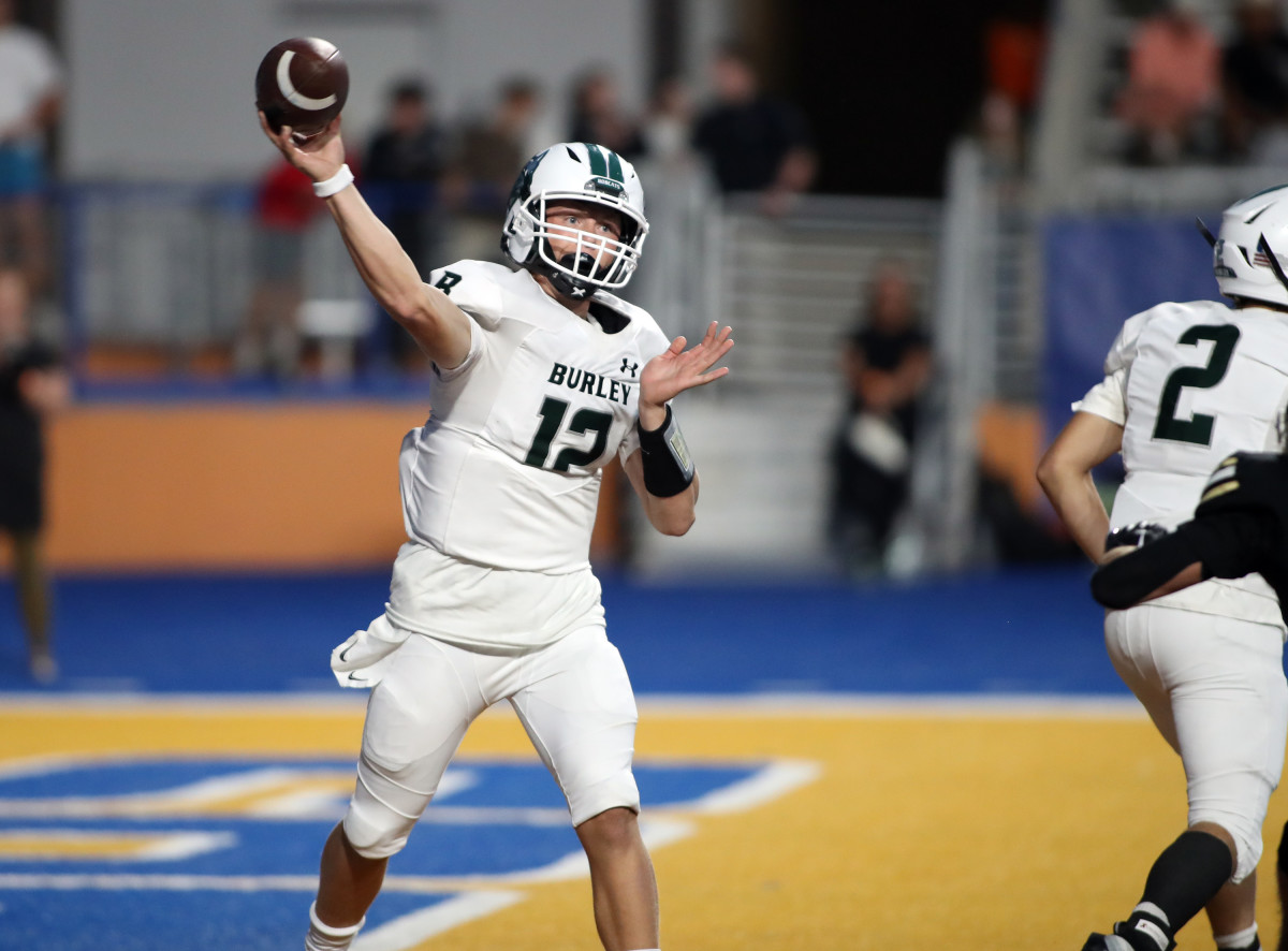 Photos: Gatlin Bair was the blur on 'The Blue' at Boise State ...