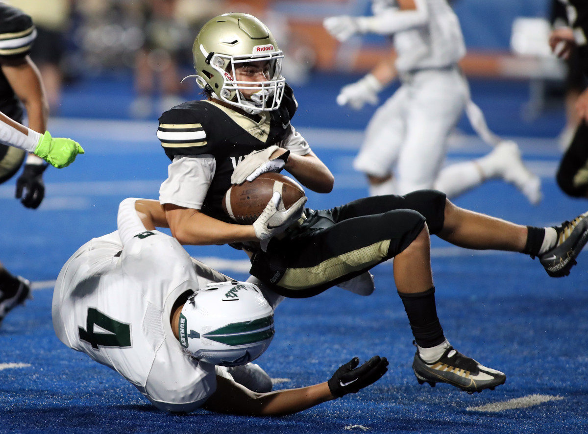 Photos: Gatlin Bair was the blur on 'The Blue' at Boise State ...