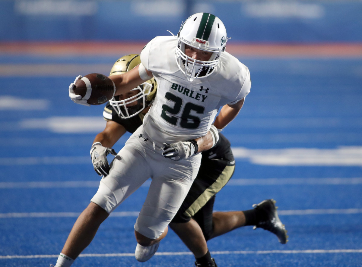 Photos: Gatlin Bair was the blur on 'The Blue' at Boise State ...