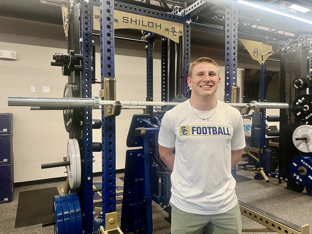 Bo Williams of Shiloh Christian (Arkansas) runs ‘angry’ on the field ...