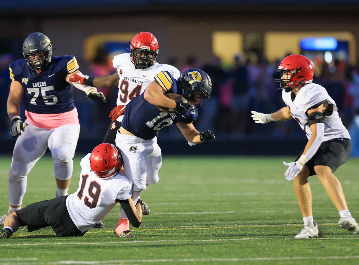 Photos: Eden Prairie football outlasts Prior Lake - Sports Illustrated ...