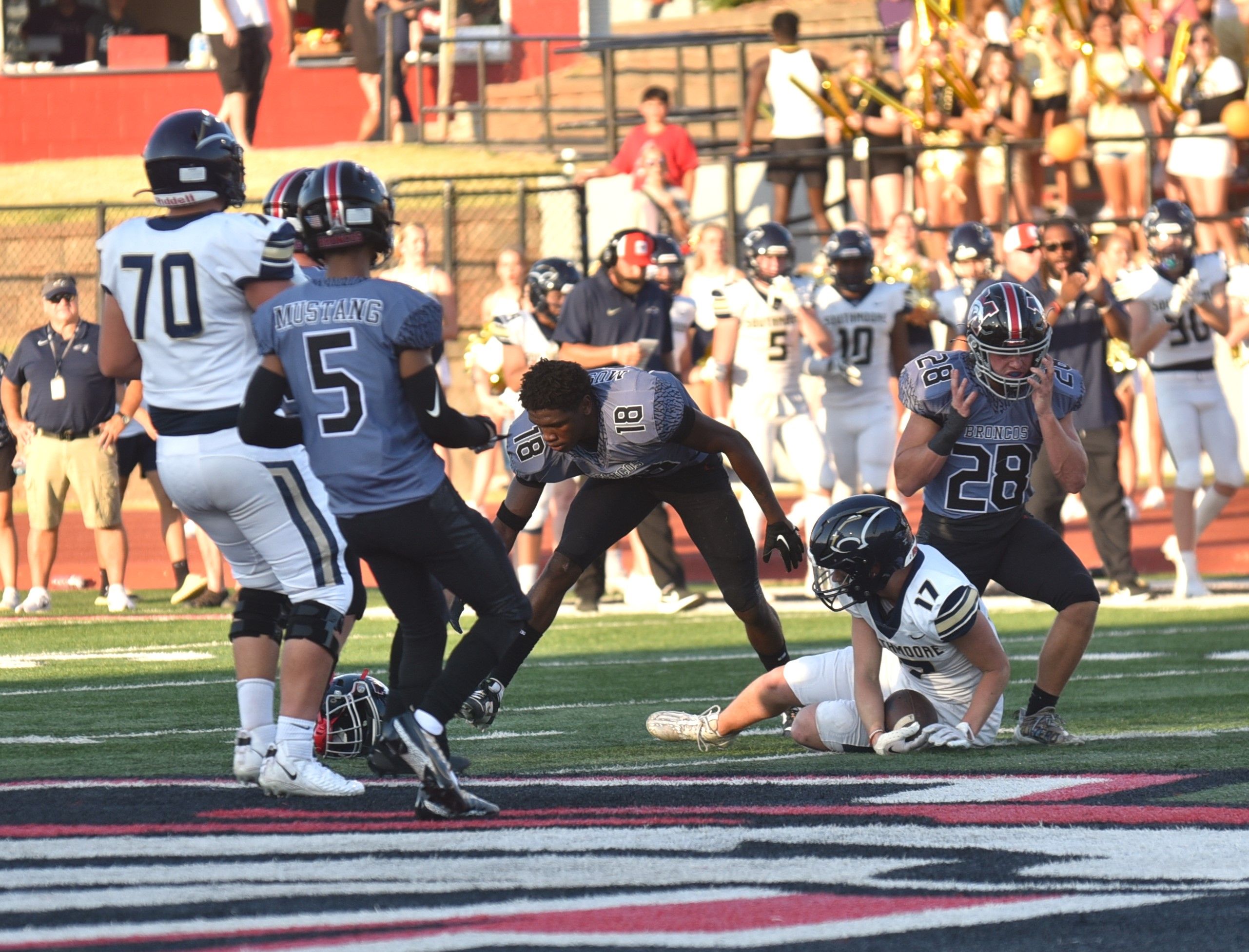 Mustang uncommitted 2024 DB Zach Warren answers the call in bounce-back ...